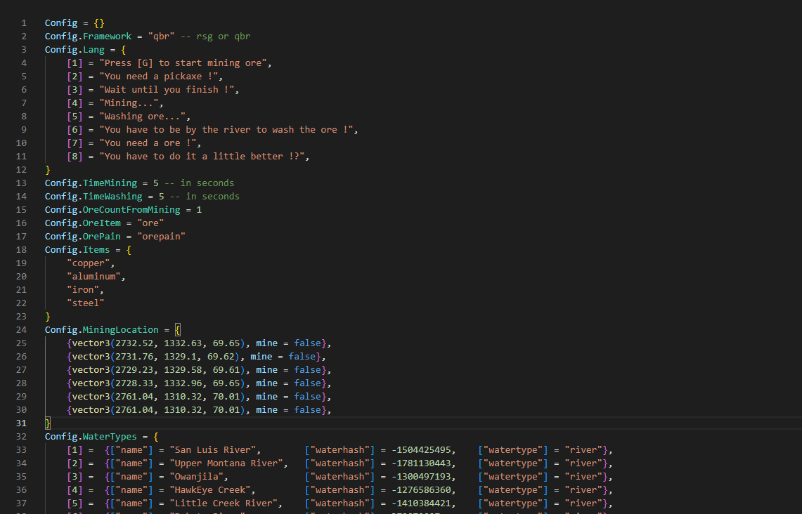[QBR/RSG] Advanced Mining with washing ore from mine - RedM Releases - Cfx.re Community