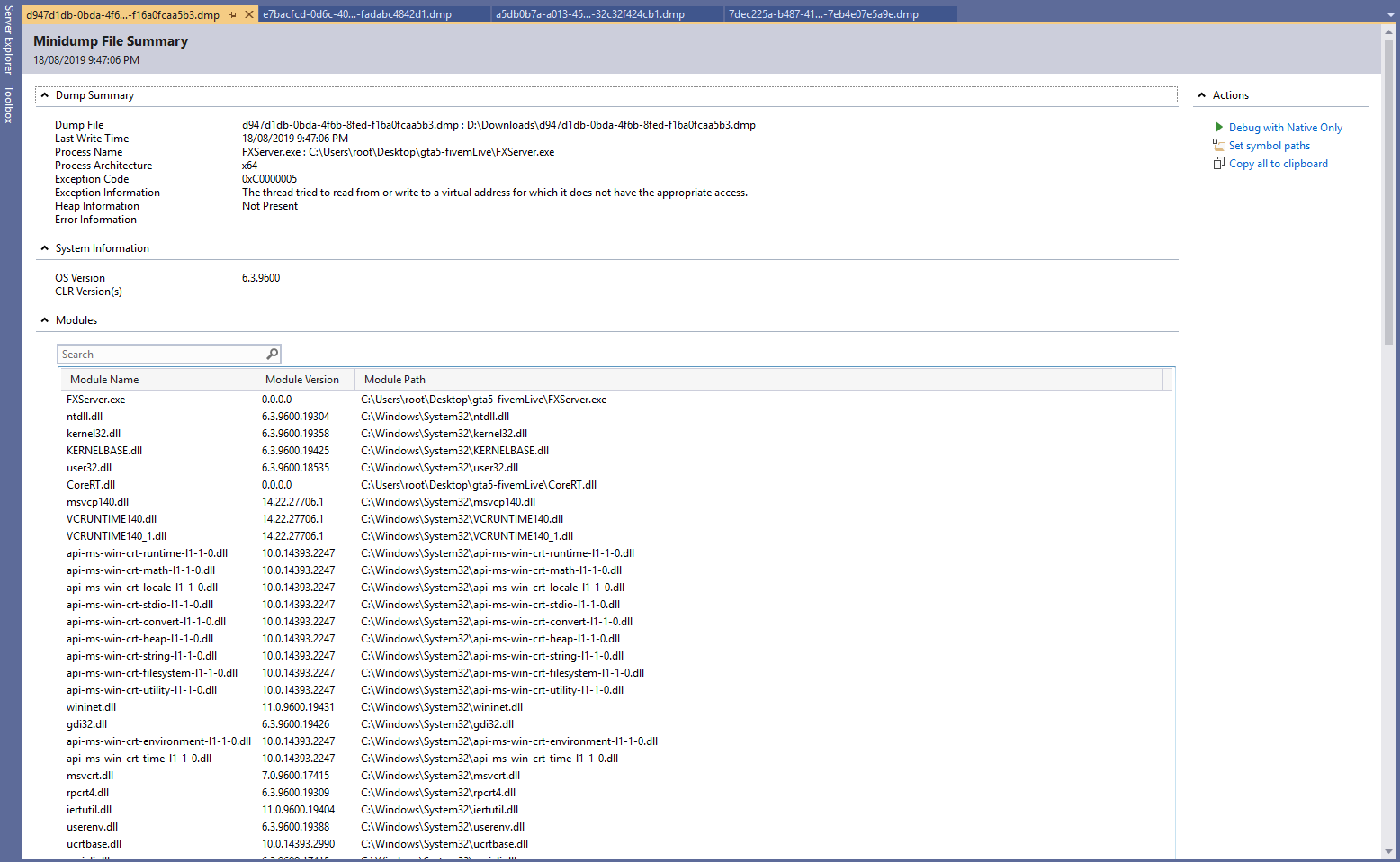 [solved] Server Crashes Element Club Subscribers Cfx Re Community