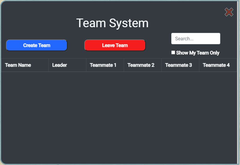 [PAID] [ESX] Team System - FiveM Releases - Cfx.re Community