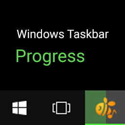 Add progress to the taskbar icon (Enhancement) - Platform Suggestions ...