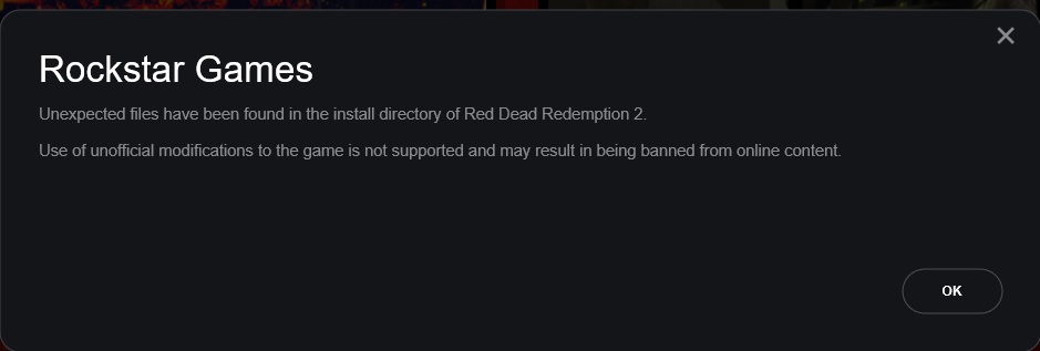 RedM Update Caused this "Unexpected files have been found in the ...