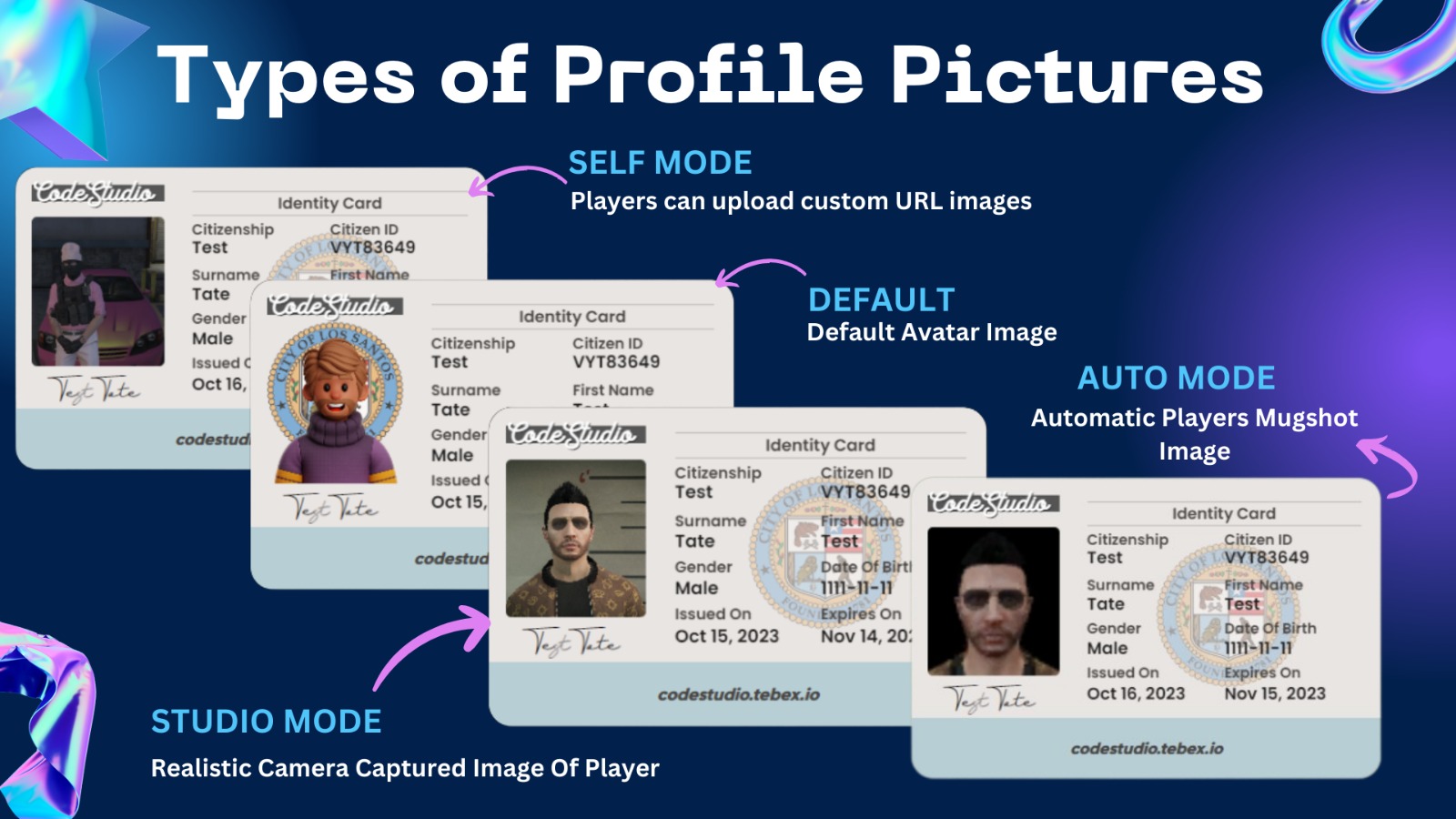 Modern ID Card | QB-ESX - FiveM Releases - Cfx.re Community