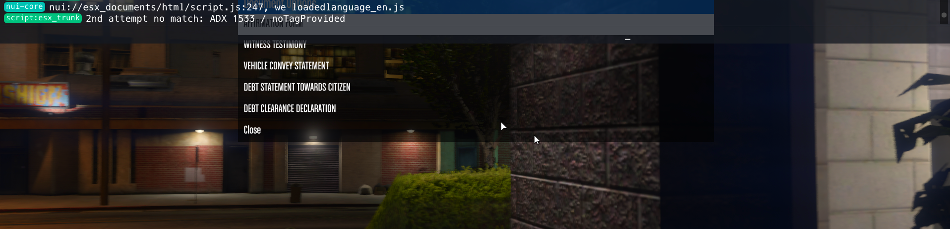 [RELEASE] [ESX] Documents - Page 7 - FiveM Releases - Cfx.re Community