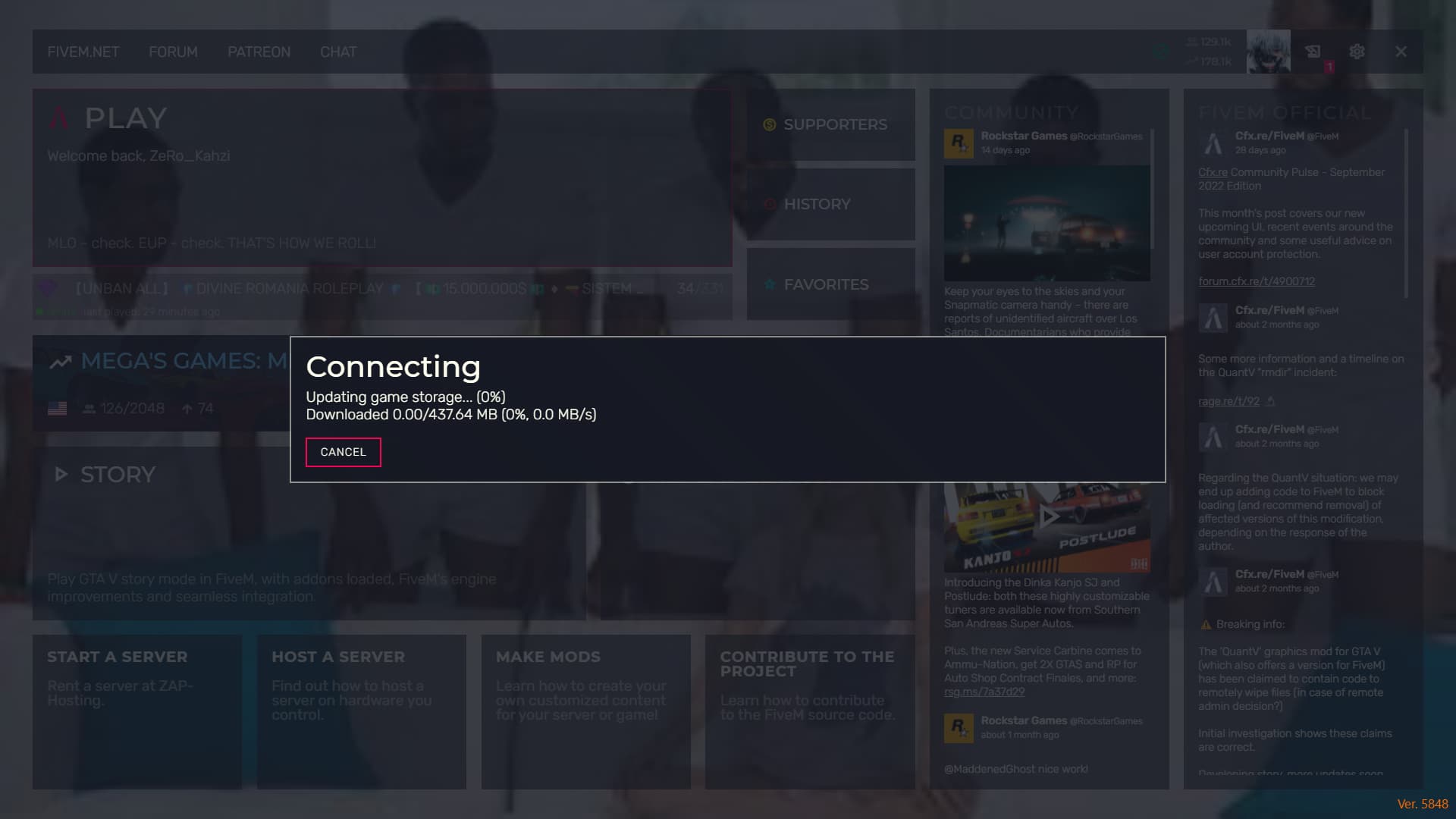 Updating Game Storage Fivem Discussion Cfx Re Community