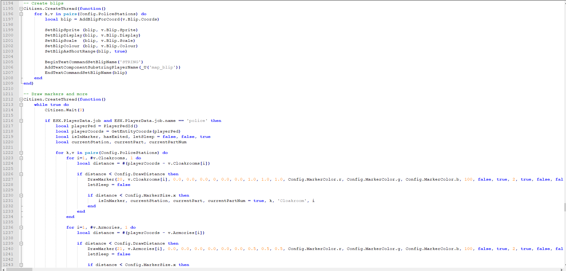 [ESX] Police Job | Problem with lua - ES/ESX - Cfx.re Community