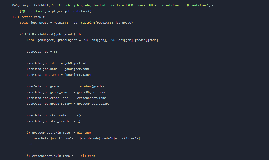 Script Error Esextendedservermainlua124 Attempt To Index A Nil