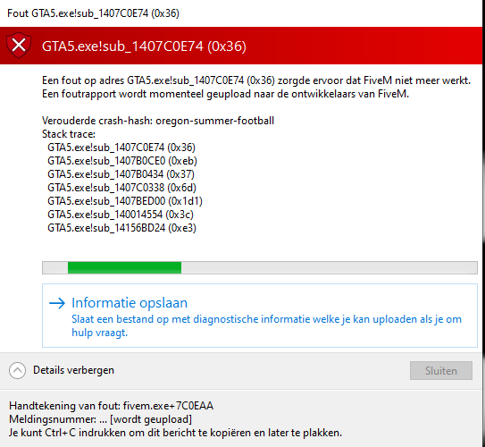 Fivem crash multiple times - FiveM Client Support - Cfx.re Community