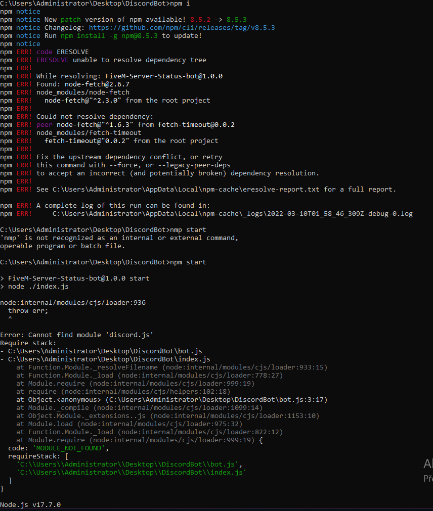 [Release] FiveM Discord Server Status Bot - Page 8 - FiveM Releases ...