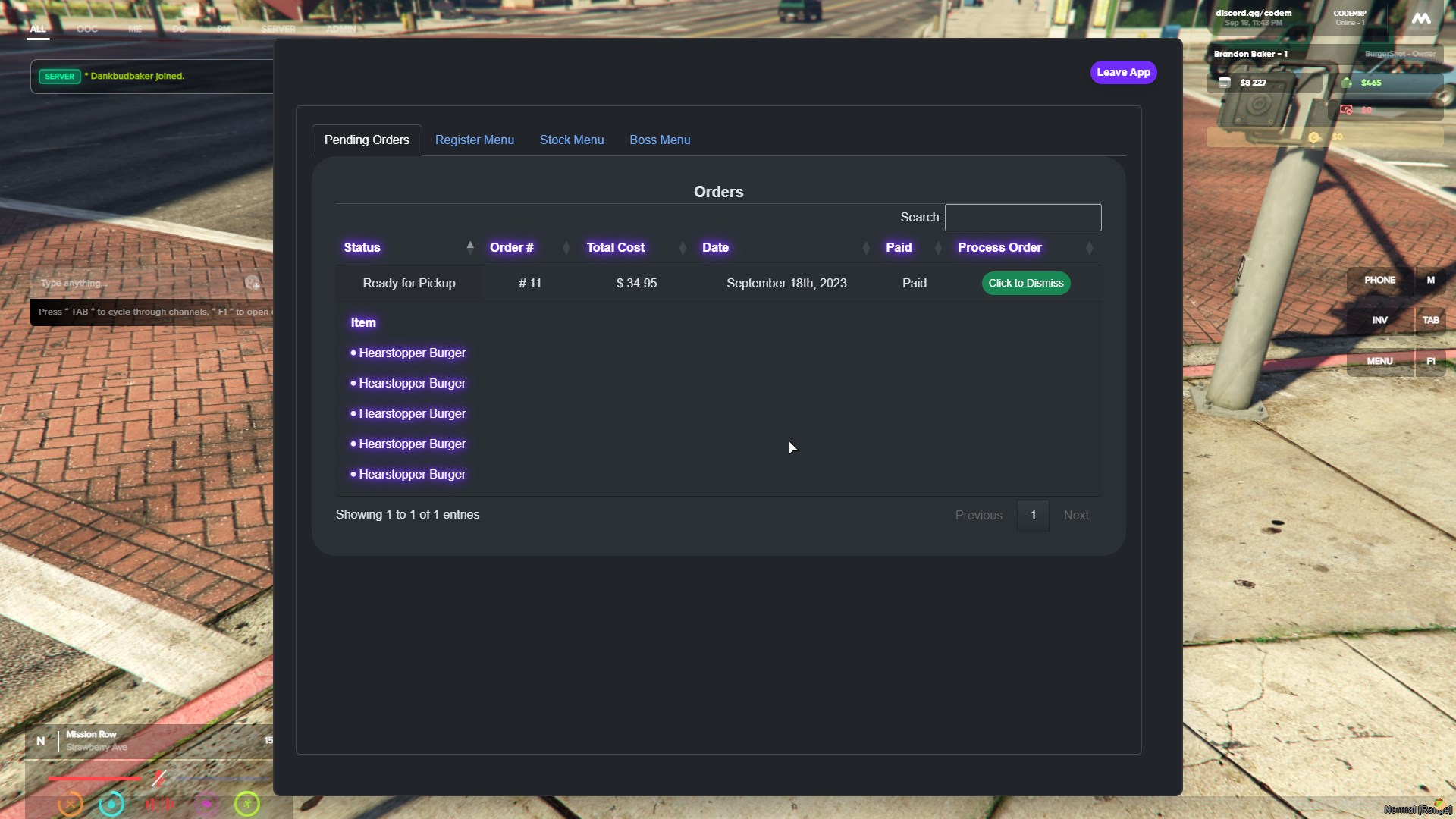 qb-chowhub | ultimate food ordering app - FiveM Releases - Cfx.re Community