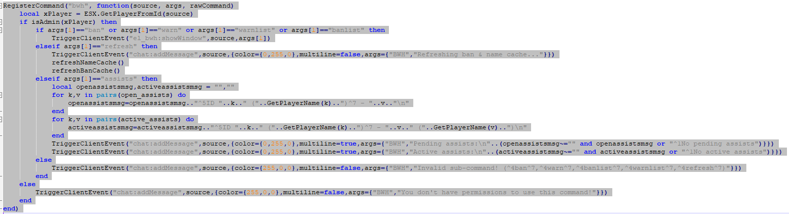 How To Fix Elbwh Attempt To Index Nil Value Global Discussion Cfxre Community