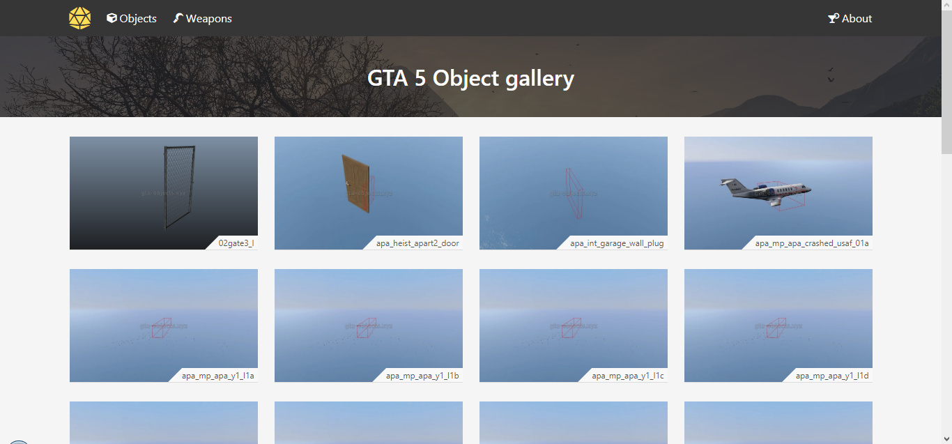 GTA Object & Weapons & Vehicles data base - Discussion - Cfx.re Community