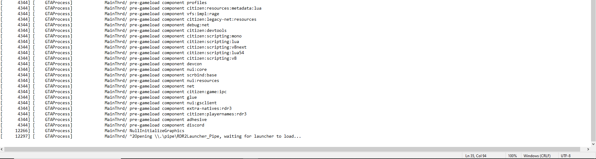 RedM crashing on client login screen - RedM Client Support - Cfx.re ...
