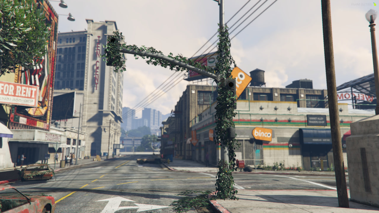 Grass-covered Traffic Lights - FiveM Search