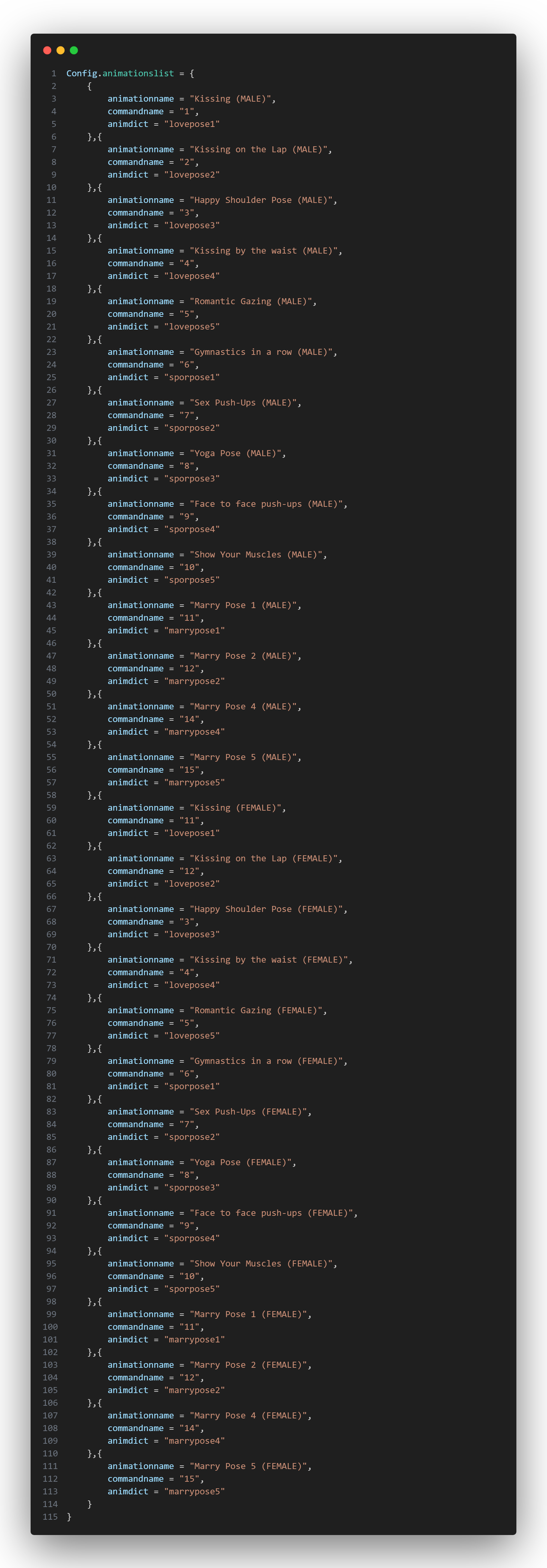 [PAID] Valentines Pose Menu | 15+ Custom Add-On Poses - FiveM Releases ...
