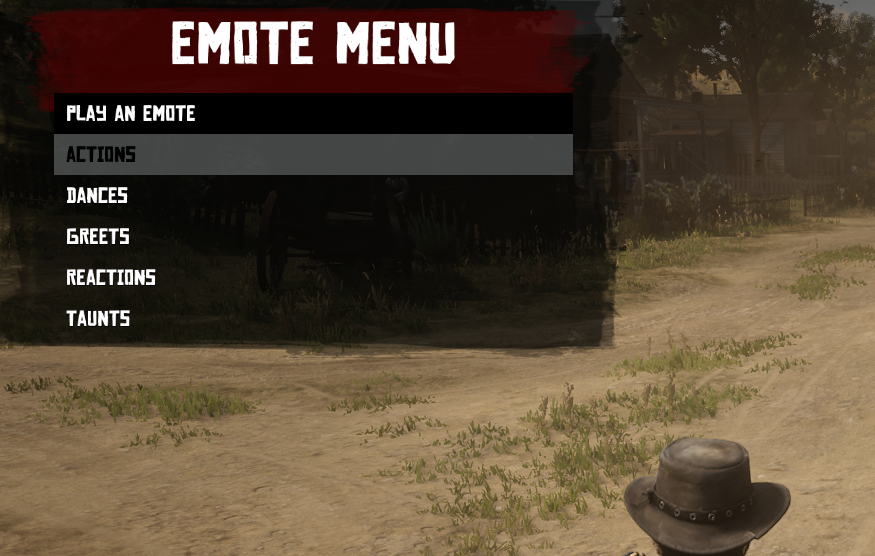 RedM Emote Menu - Discussion - Cfx.re Community