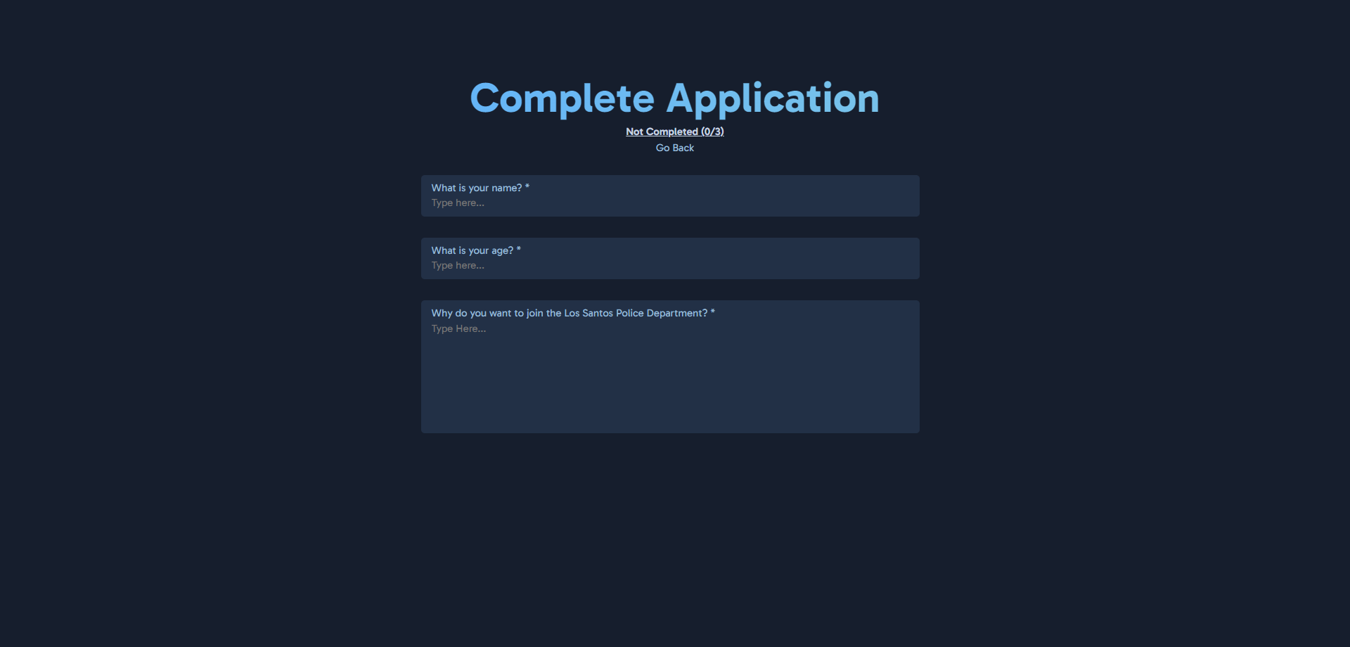 [FREE] [WEB] Application Dashboard - FiveM Releases - Cfx.re Community