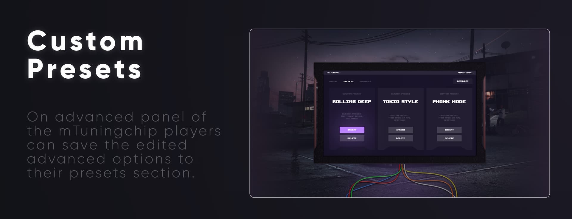 CodeM mTuningchip ( Advanced Tuning System ) - FiveM Releases - Cfx.re ...