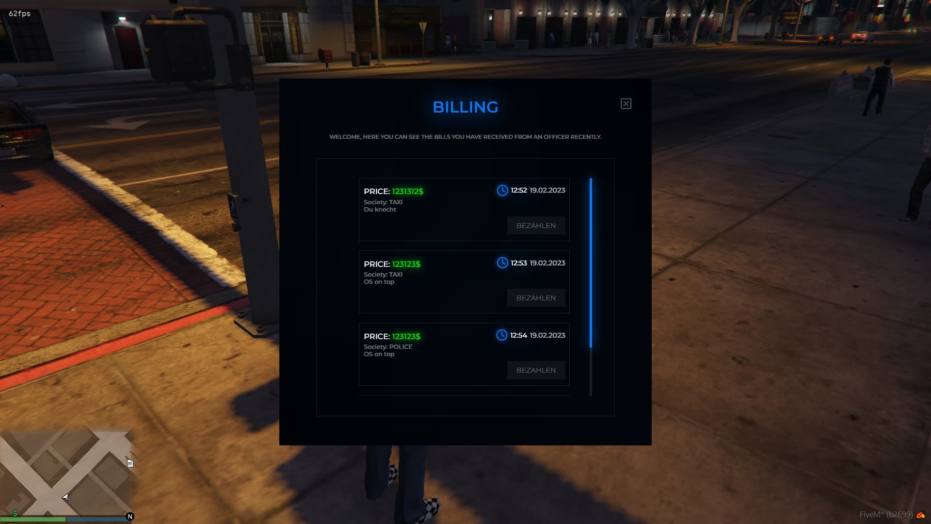 [release] esx os billing - FiveM Releases - Cfx.re Community