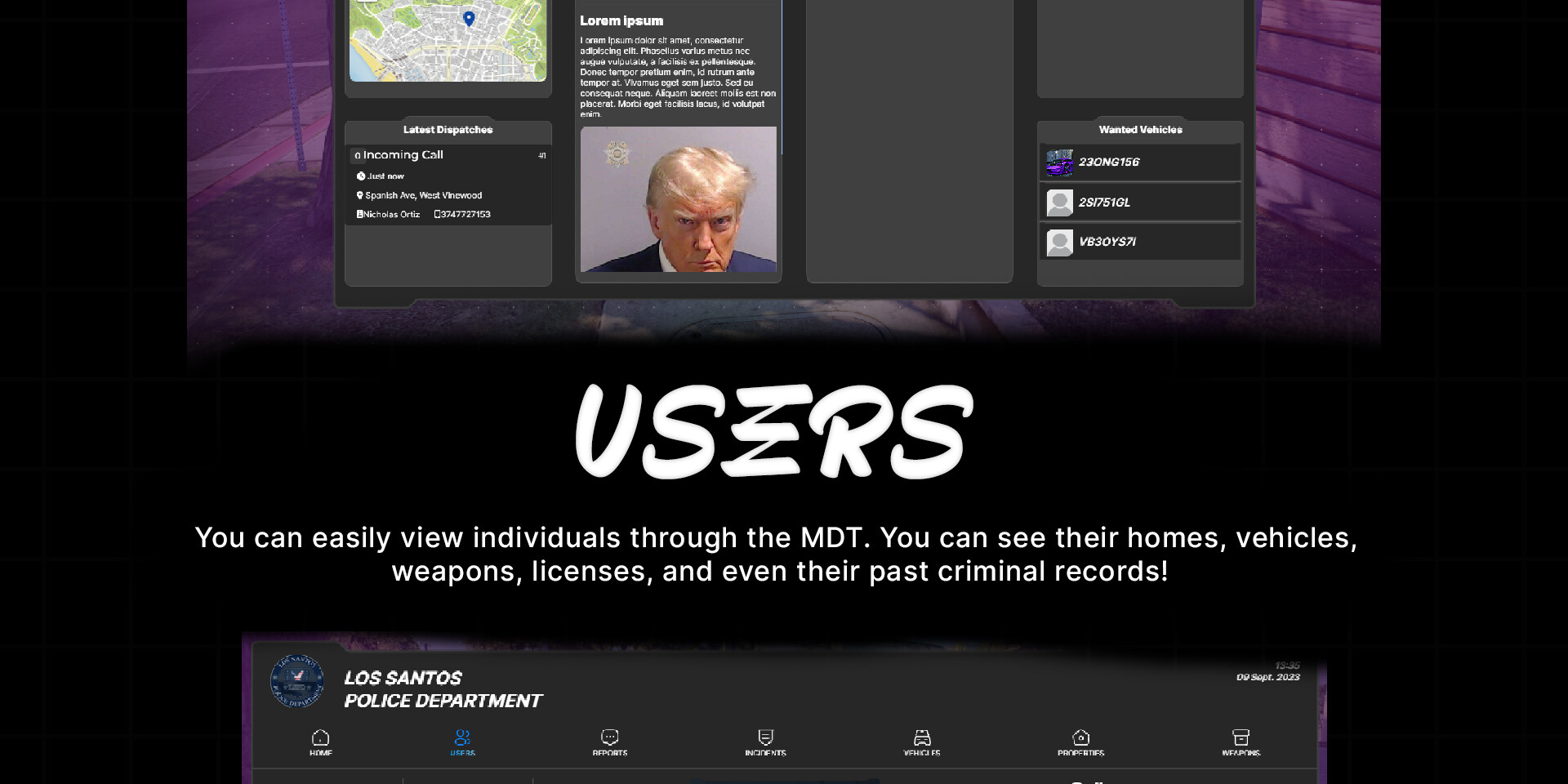 LS-MDT | Advanced Mobile Data Terminal | [ ESX / QB ] - FiveM Releases - Cfx.re Community