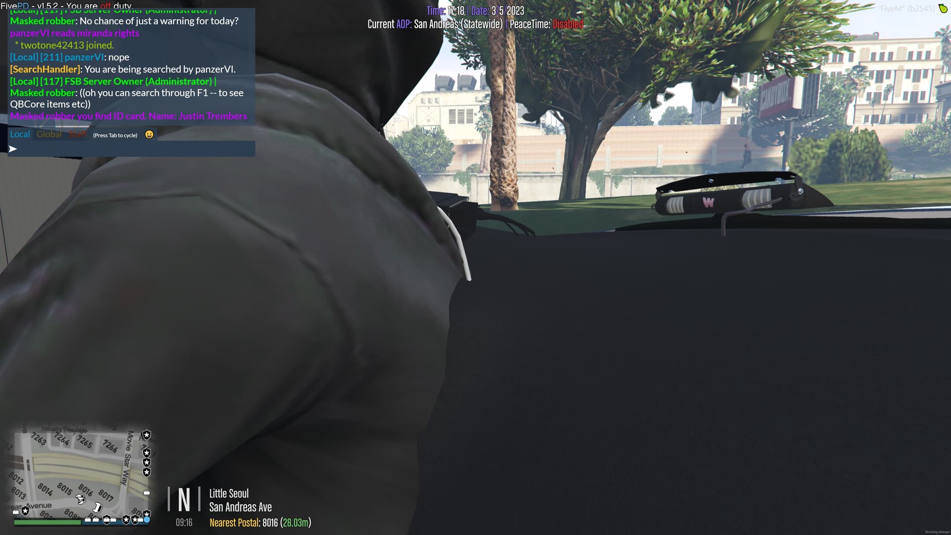 🚔 First Strike Battalion | Text and Voice Roleplay | FivePD | QBCore | Semi-Serious RP ...