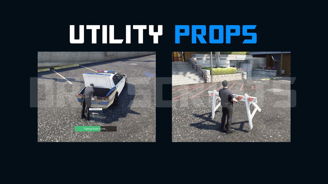 [paid][qb][esx] 🚧 Advanced Utility Items Props Objects Placer