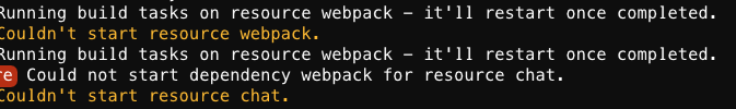 Webpack does not work - ES/ESX - Cfx.re Community Webpack does not work - ES/ESX - Cfx.re Community