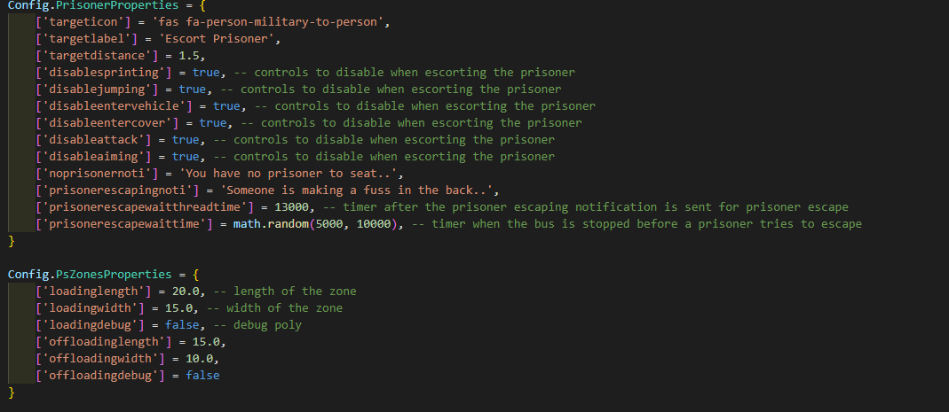 [QBCore] Prisons Transport Job - FiveM Releases - Cfx.re Community