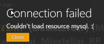 Couldn't start resource mysql ;( - ES/ESX - Cfx.re Community