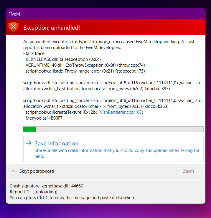 FiveM crashes with plugin(s) after connecting to my own server - FiveM ...