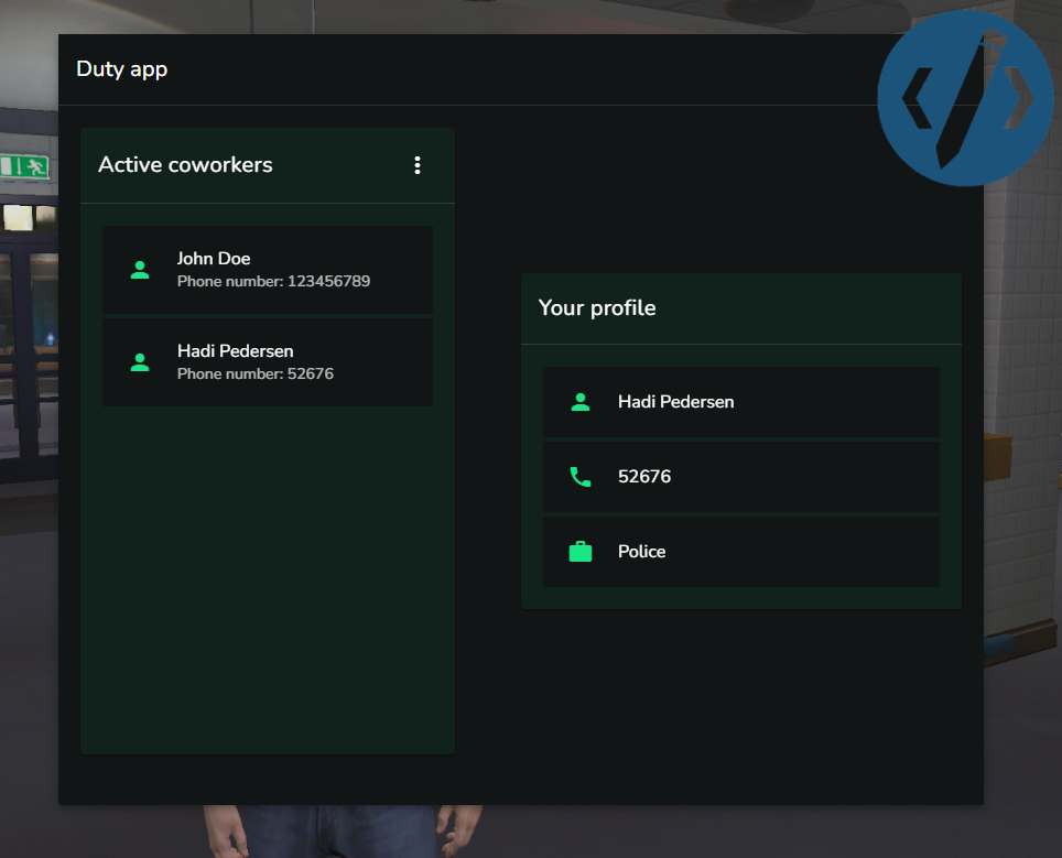 Duty app [ESX V1] - FiveM Releases - Cfx.re Community