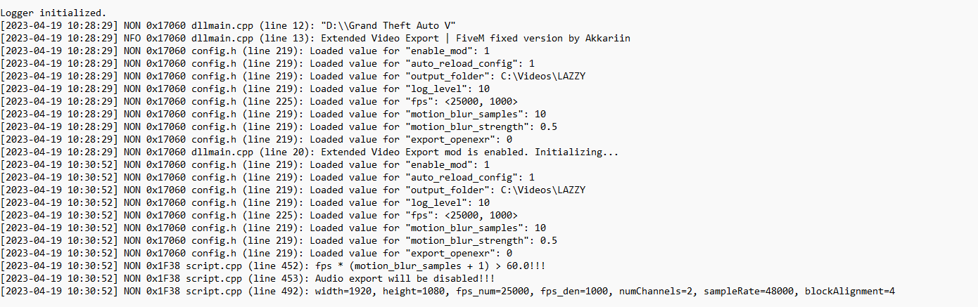 [How-to] Use Extended Video Export (EVE) | FiveM - Page 16 - Modding Tutorials - Cfx.re Community