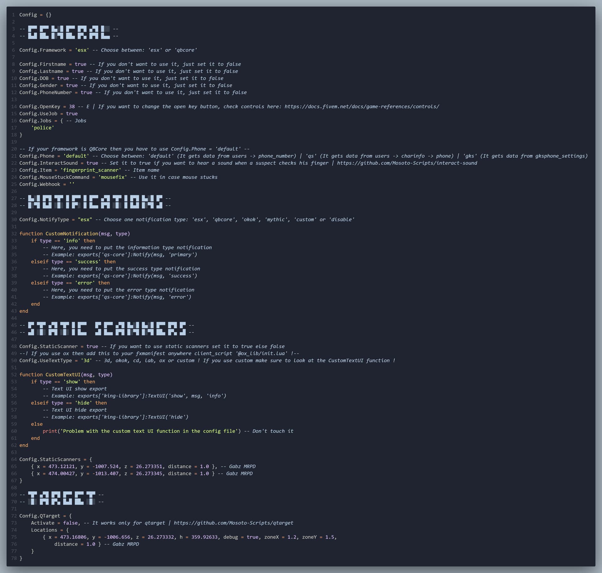 [PAID] [ESX] [QBCore] [CUSTOM PROP] Mosoto | Fingerprint Scanner ...