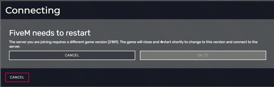 FiveM will tell me to restart, and when it does FiveM crashes - FiveM ...