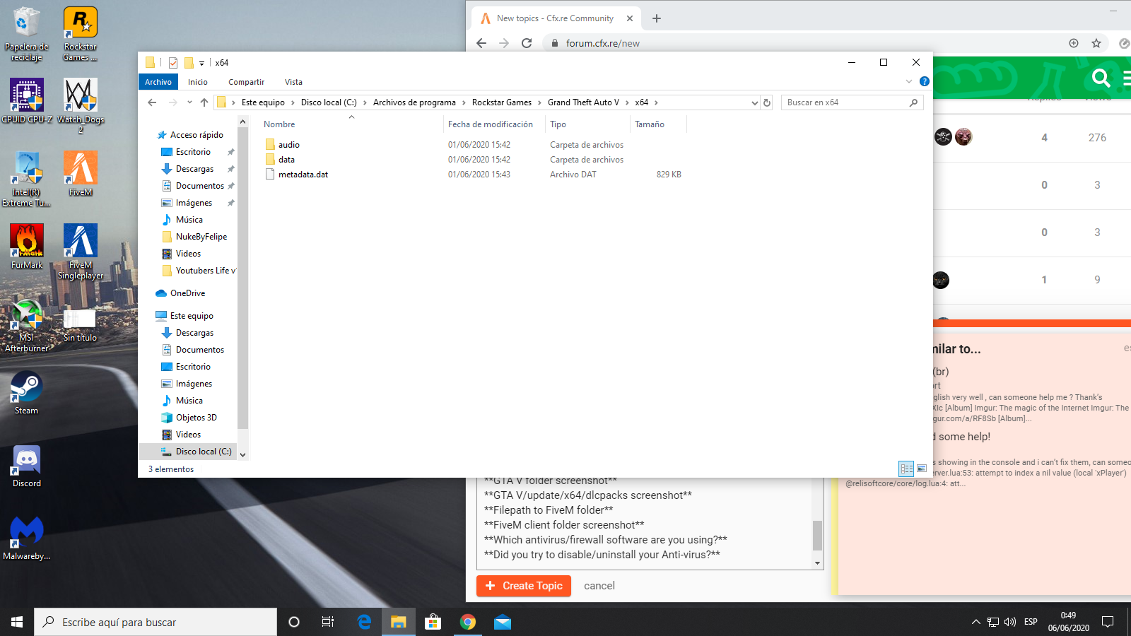 HELP!!!!!!!! failed to call inflate() for streaming file cs3_02_coast04 - FiveM Client Support ...