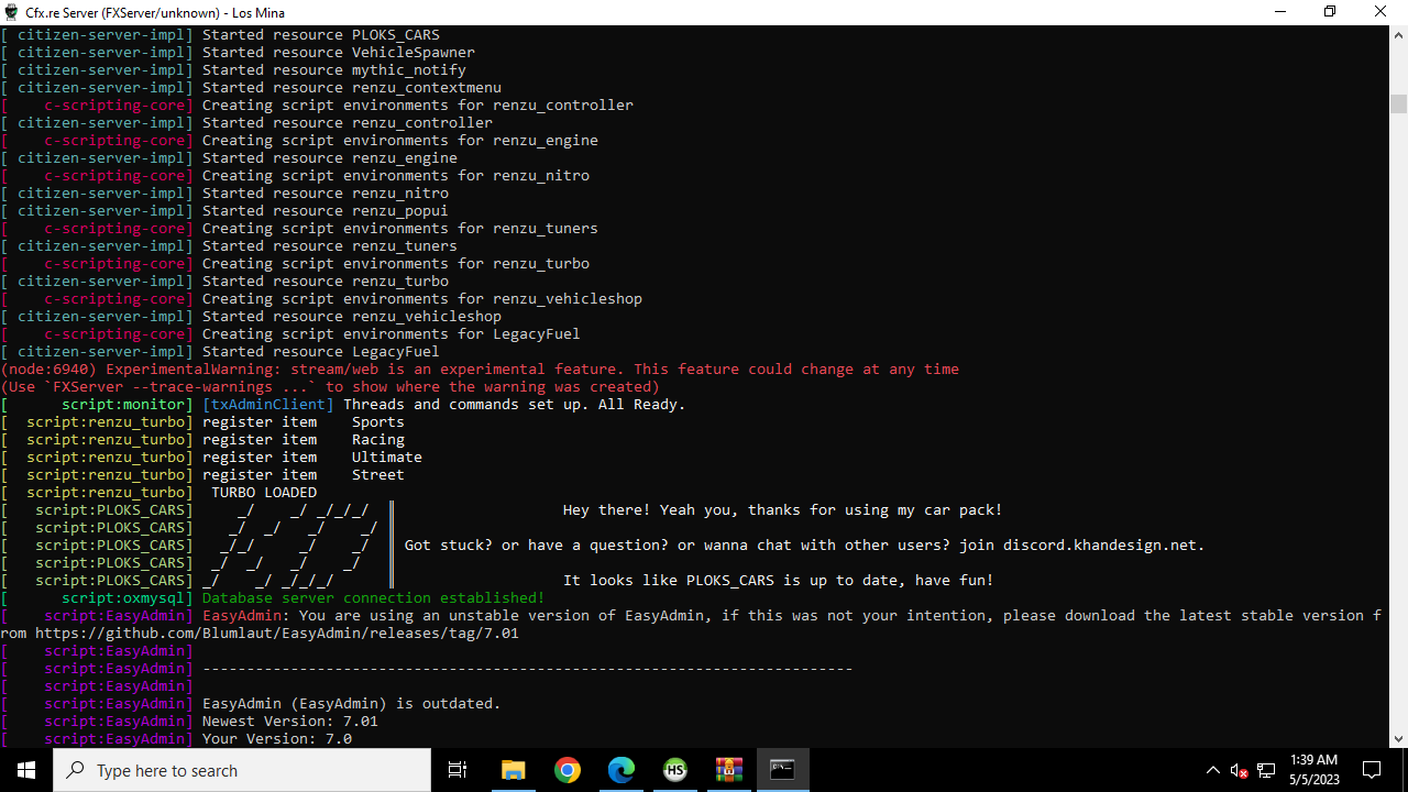 Im having this problem with my server, How can I fix this, Im getting tired to look solutions ...