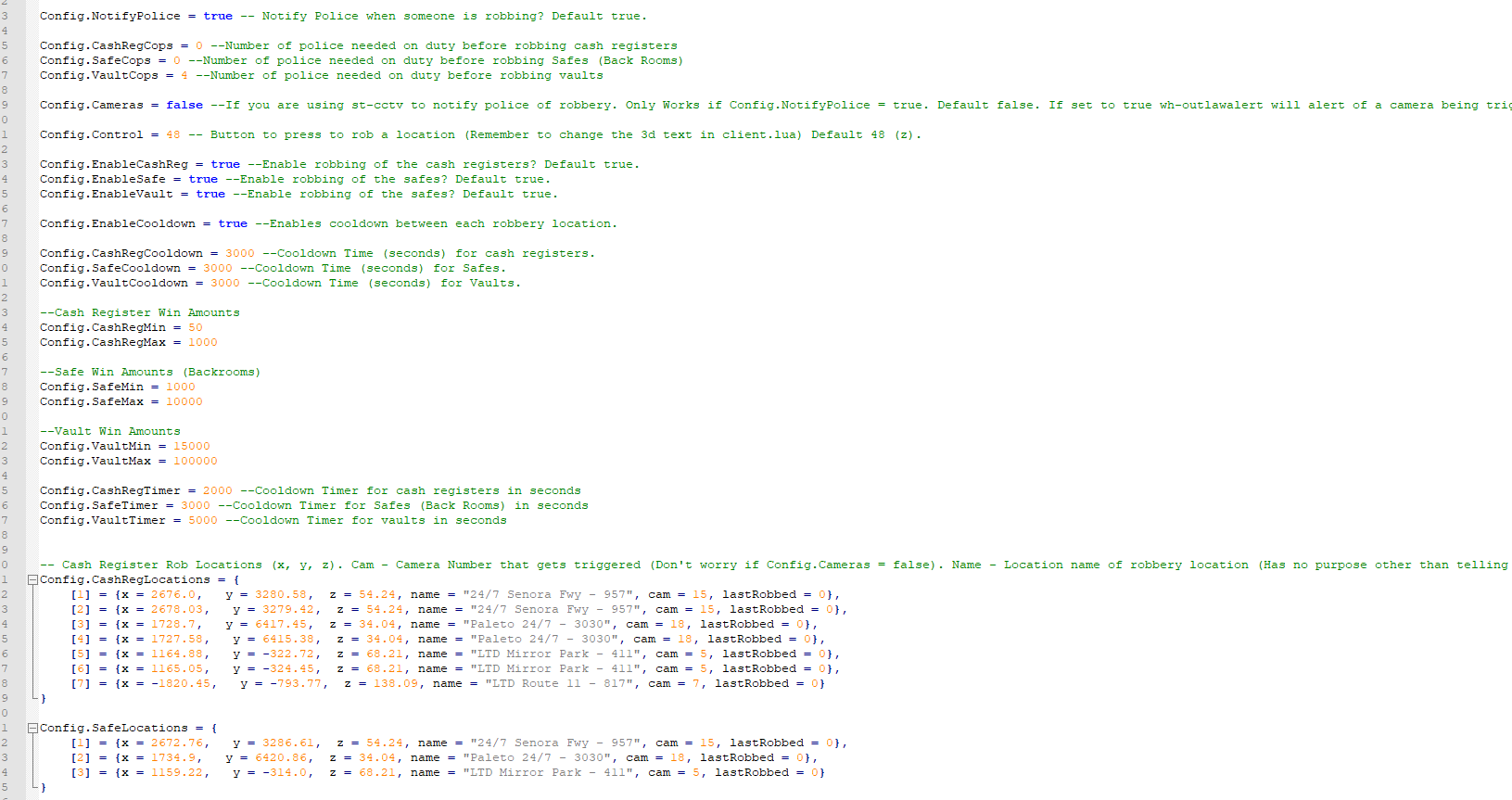 [Release] [ESX] WH-Robbery. System built to utilise safe cracking minigame - Page 3 - FiveM ...