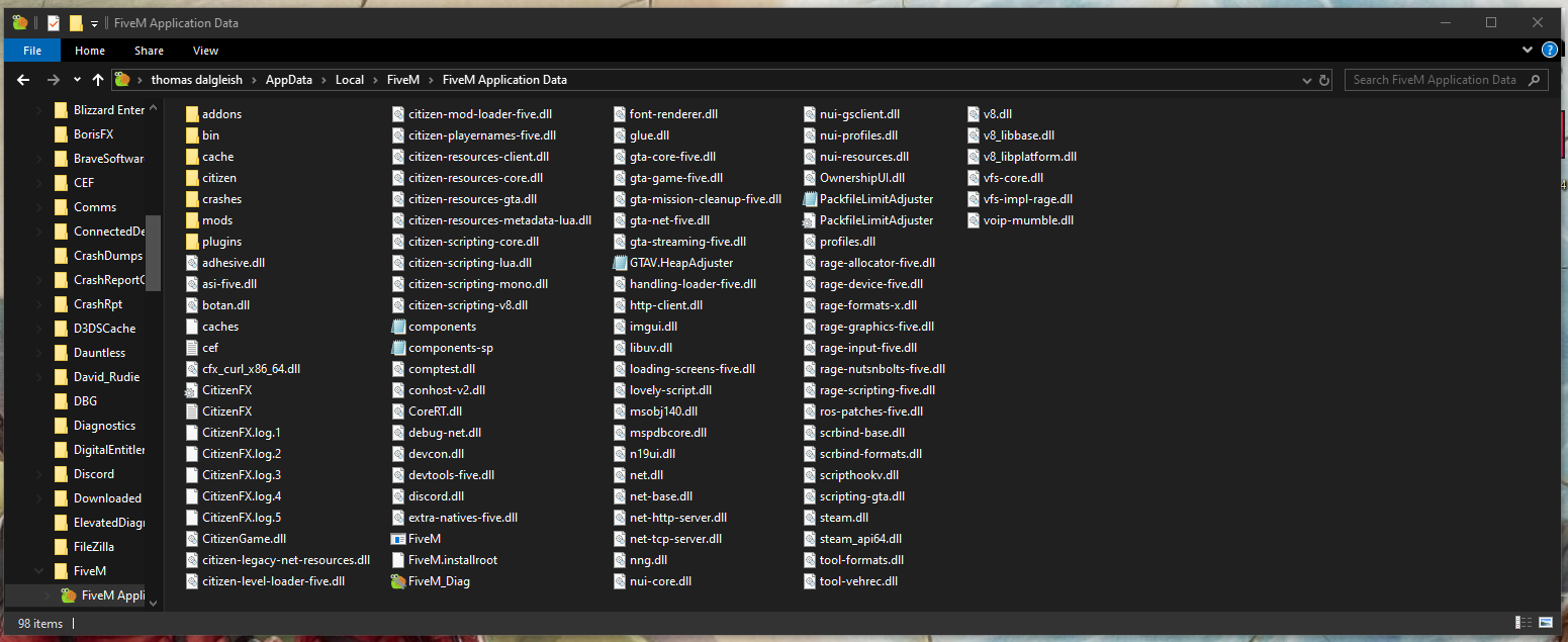 Game out of memory error when joining sertin server - FiveM Client ...
