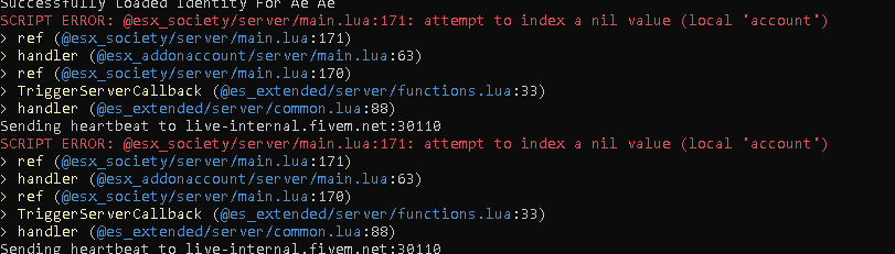 HELP SCRIPT ERROR SCRIPT ERROR esx_society - ES/ESX - Cfx.re Community HELP SCRIPT ERROR SCRIPT ERROR esx_society - ES/ESX - Cfx.re Community
