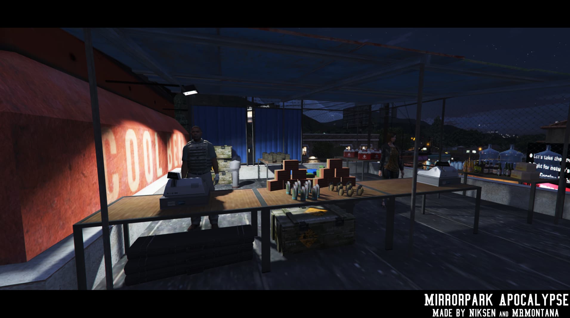 Mirror Park Safezone / Military HQ Apocalypse MAP - FiveM Releases ...