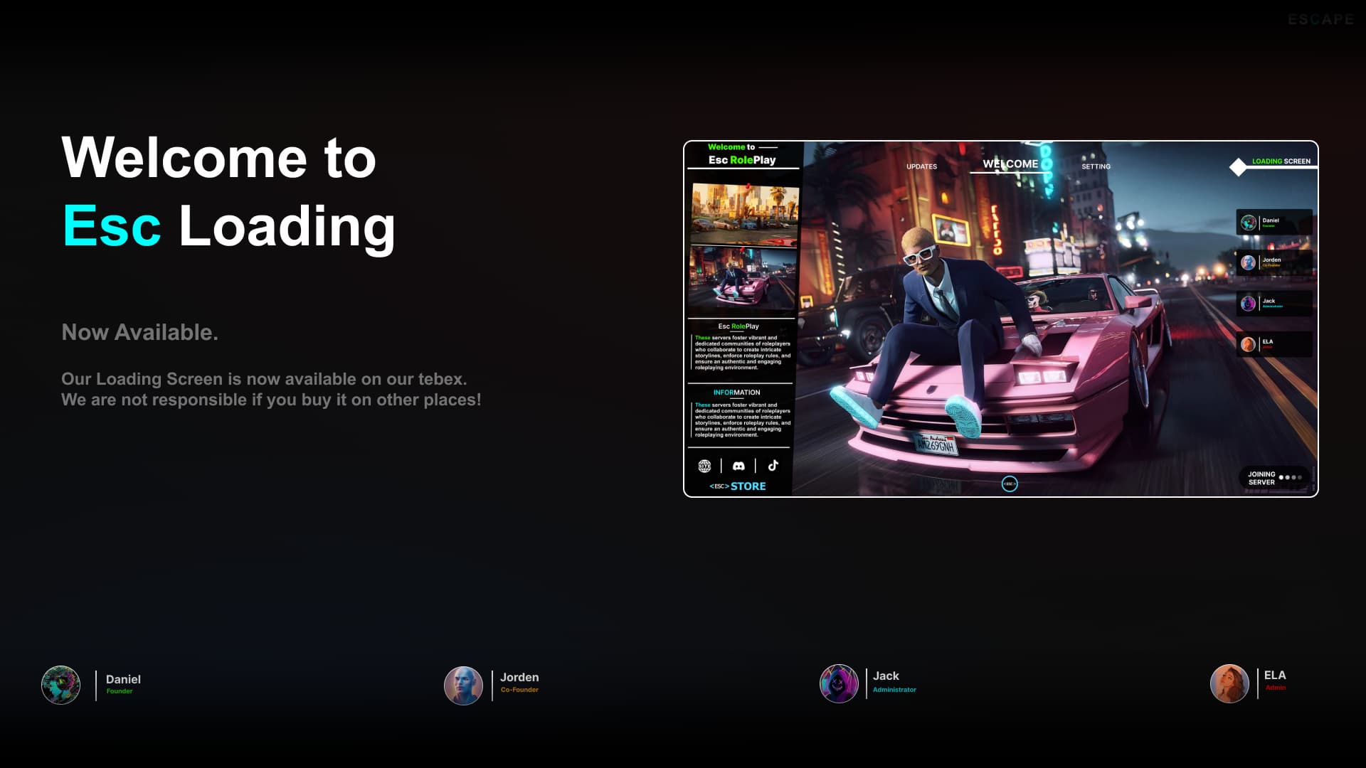 [paid] [standalone] loading screen - FiveM Releases - Cfx.re Community