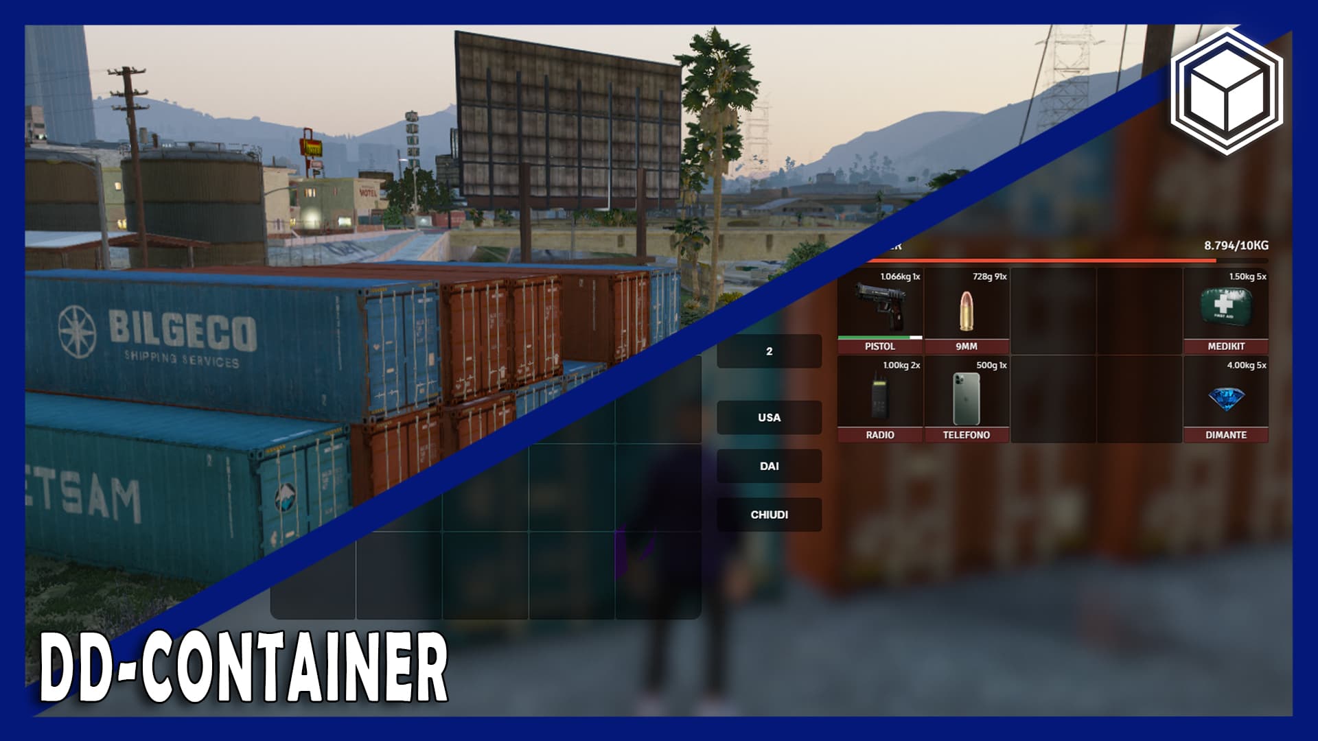 [PAID] [ESX] DD_Container - FiveM Releases - Cfx.re Community