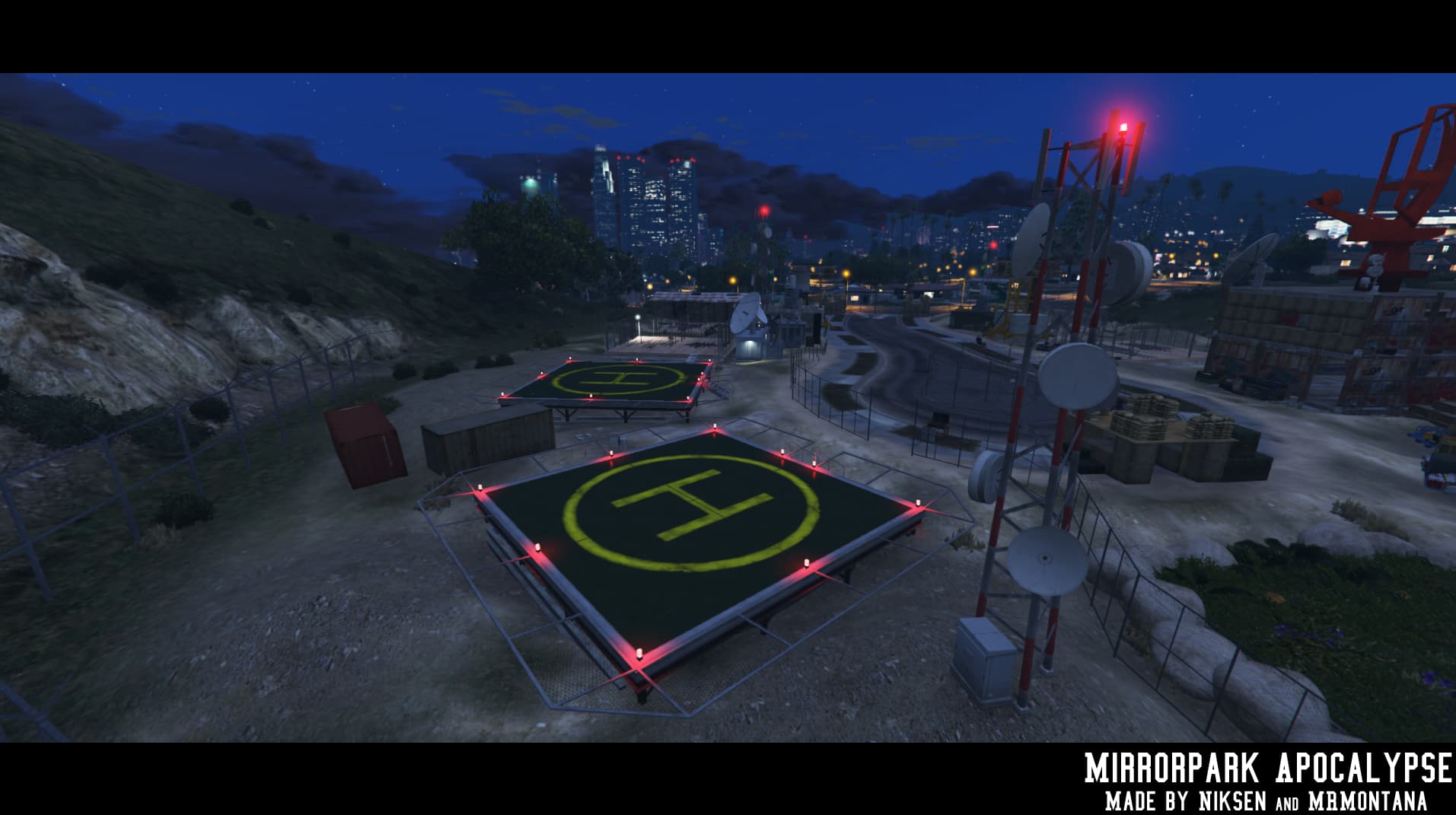 Mirror Park Safezone / Military HQ Apocalypse MAP - FiveM Releases ...