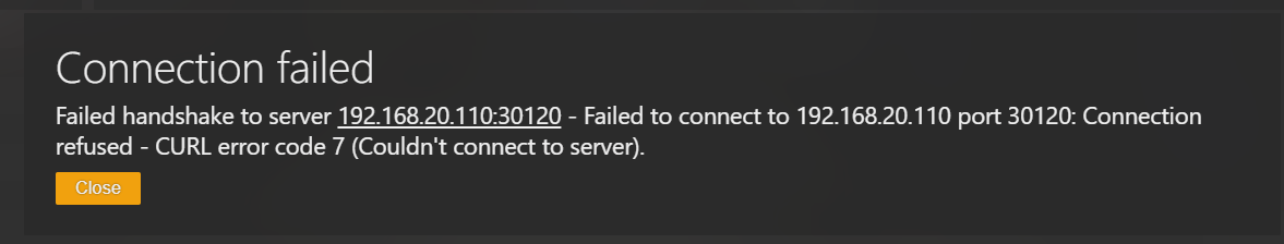 CURL error code-7 - FiveM Client Support - Cfx.re Community