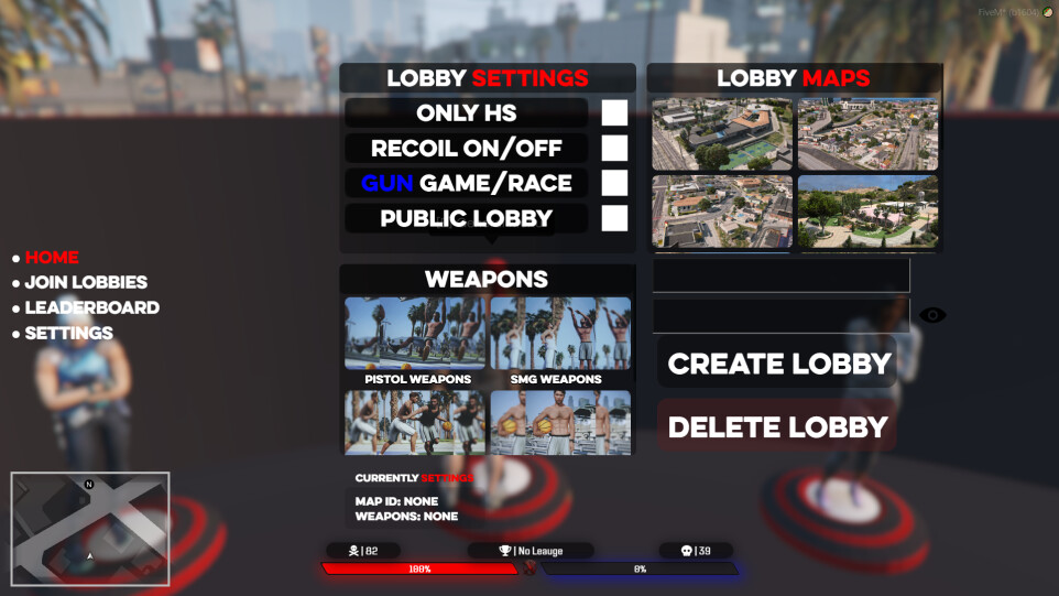 NoAim PVP Arena FiveM - Play and get paid - Server Bazaar - Cfx.re ...