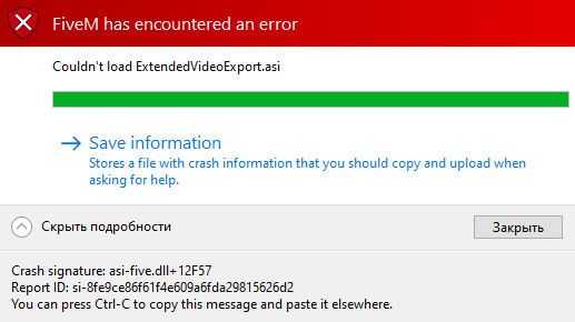 Can't start FiveM with EVE in plugins folder - FiveM Client Support ...