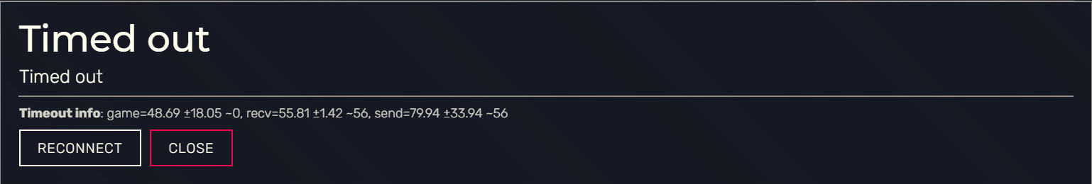 Timeout error when joining any server - FiveM Client Support - Cfx.re ...