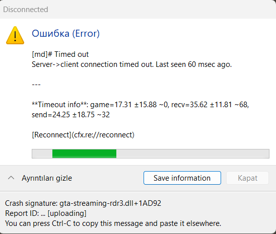 Redm Crashing all the time - RedM Client Support - Cfx.re Community