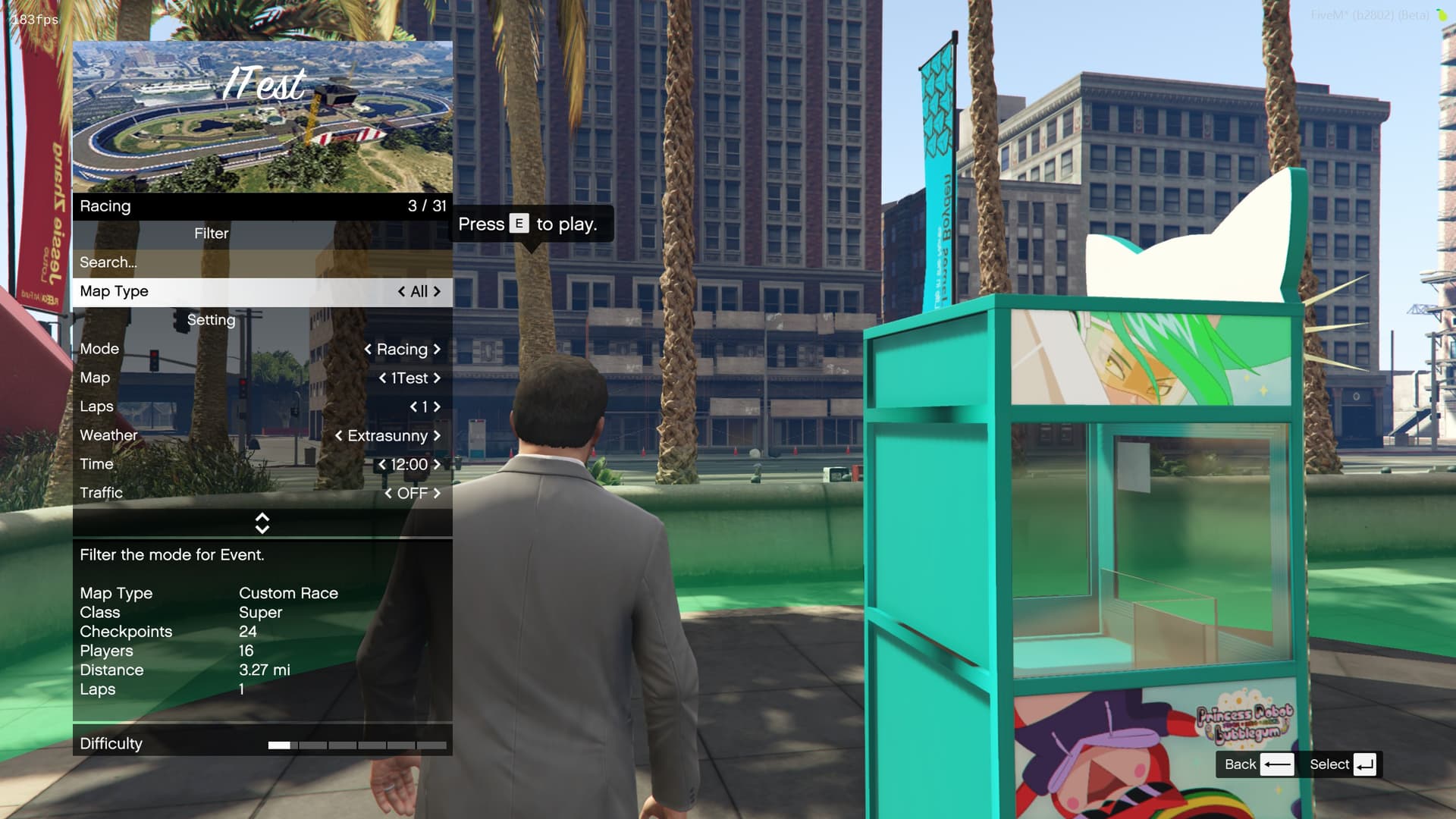 H@mer | Racing (GTA:O Style) + Map Creator