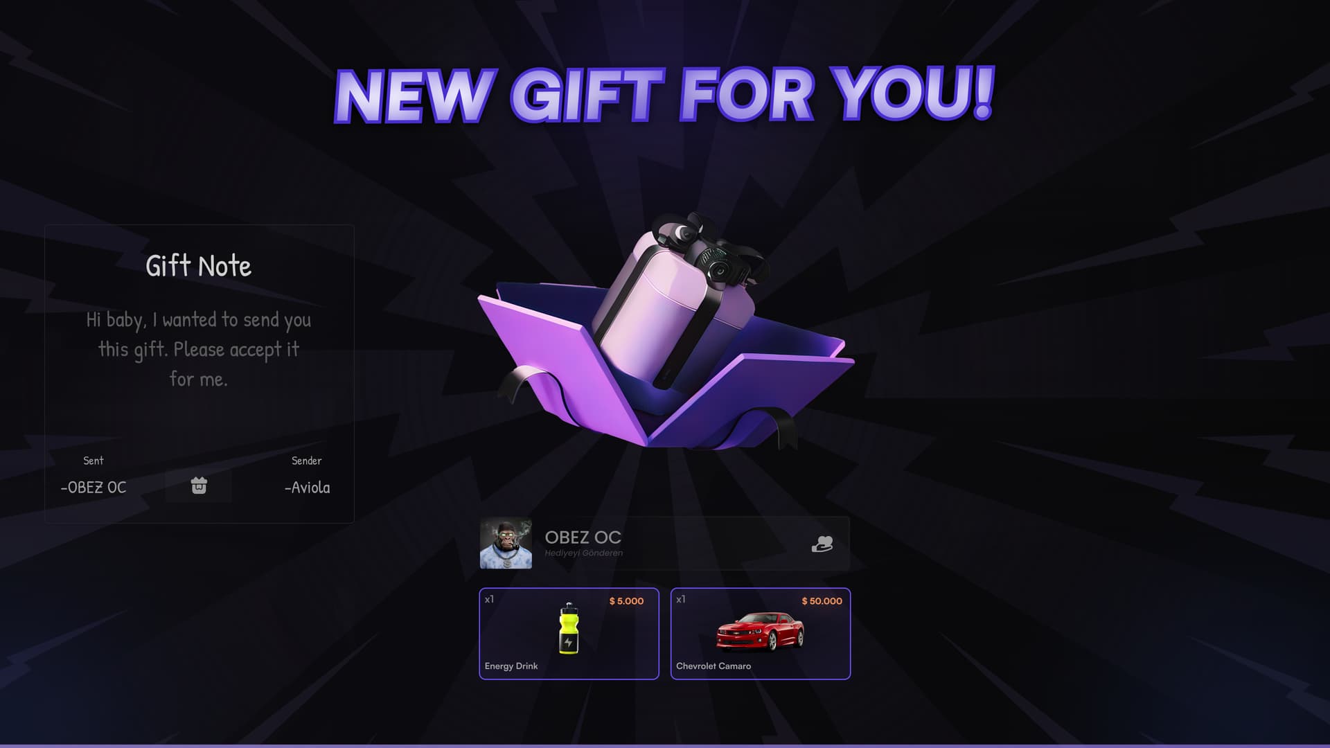 [PAID] Send gift to someone you love (vehicles, weapons, items) - FiveM ...