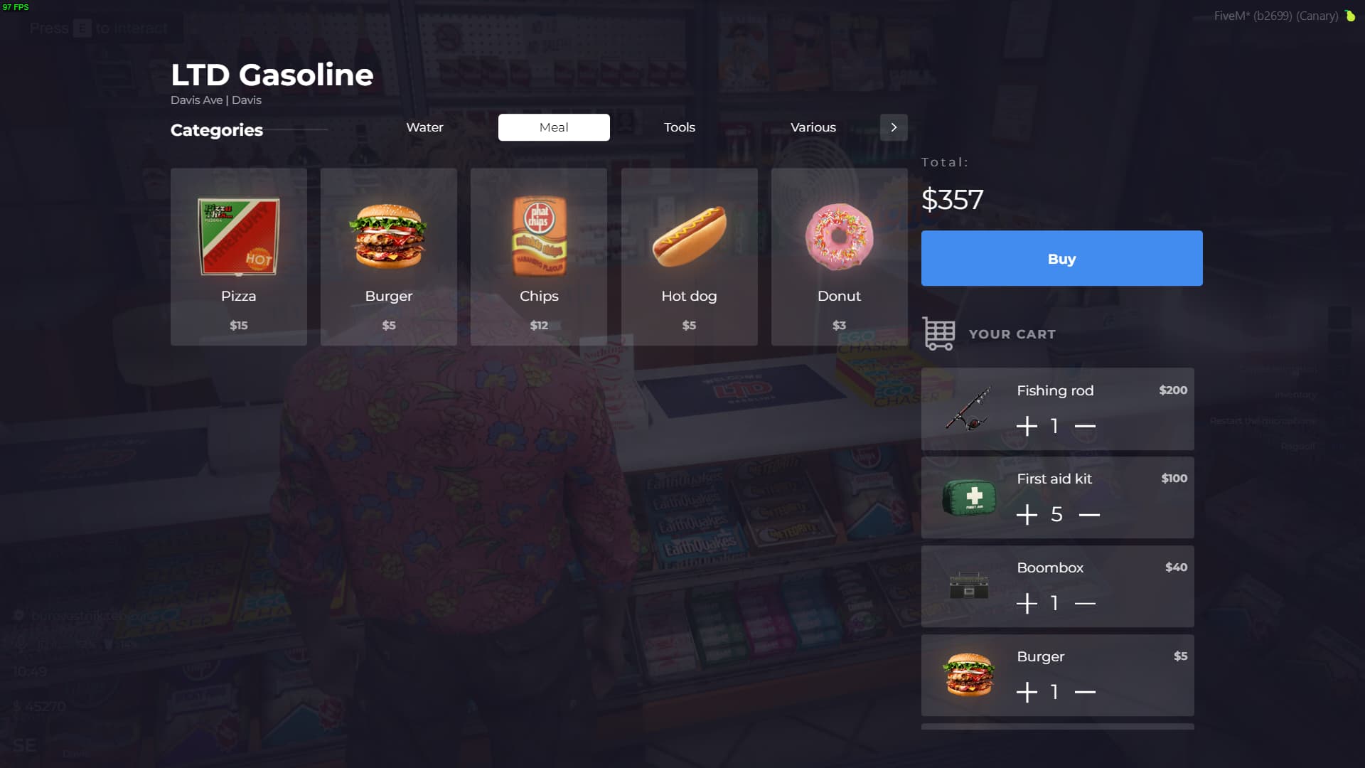 🛒 [PAID] [Standalone][ESX][QBCore] Store system V2 - Black market ...